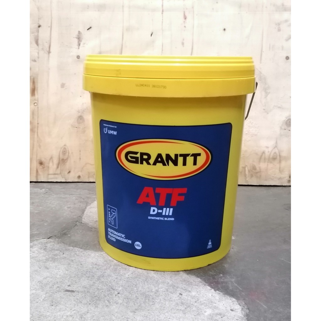 GRANTT ATF D-III SYNTHETIC BLEND 18 LITRES AUTOMATIC TRANSMISSION FLUID ...