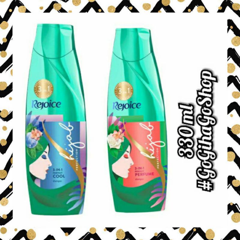 Rejoice Hijab Perfection Cool / Perfume Shampoo Syampu 330ml | Shopee ...
