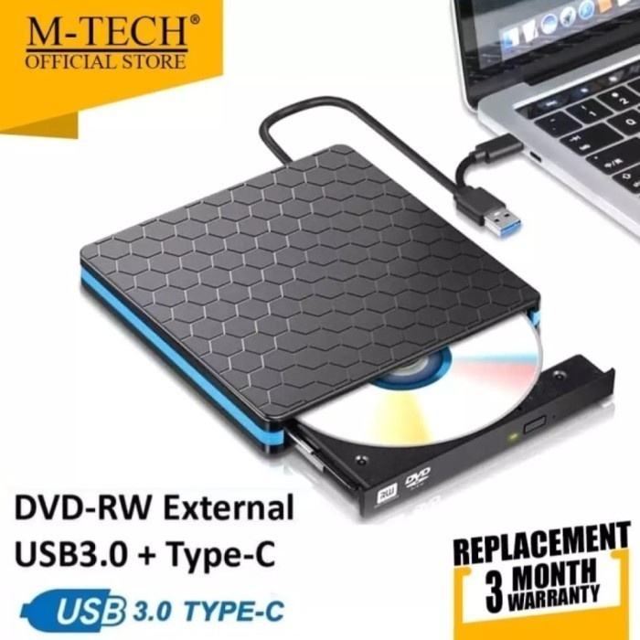 DVD RW External Usb 3.0 / Type C | Shopee Malaysia