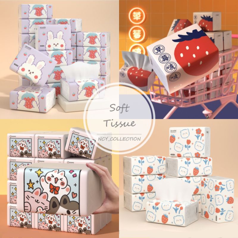 🔥Ready Stock🔥Soft Tissue 👶🏻 4ply Soft Facial Tissue / Tissue Paper ...