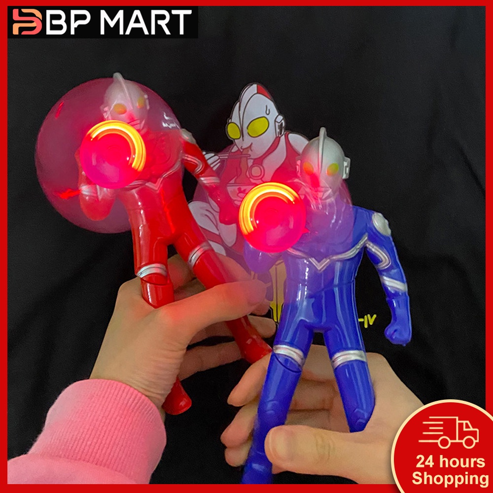 Ultraman Mini Fan Multifunction Portable Fan Handheld LED Light Fan ...