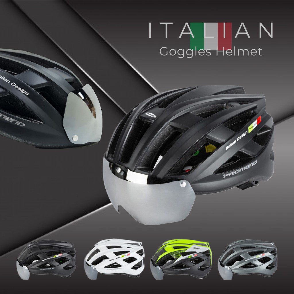 🔥Ready Stock🔥Cycling Helmet Italian Goggles Helmets RB Road Bike MTB ...