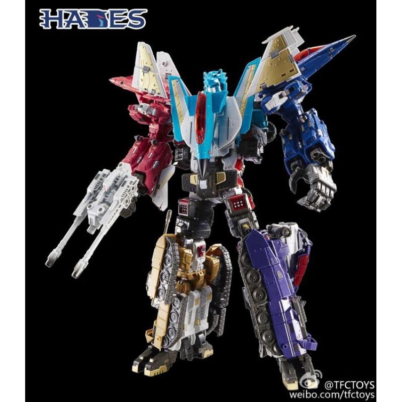 TFC Hades Full Set of 6 Combiner Aka Transformers Victory Liokaiser ...