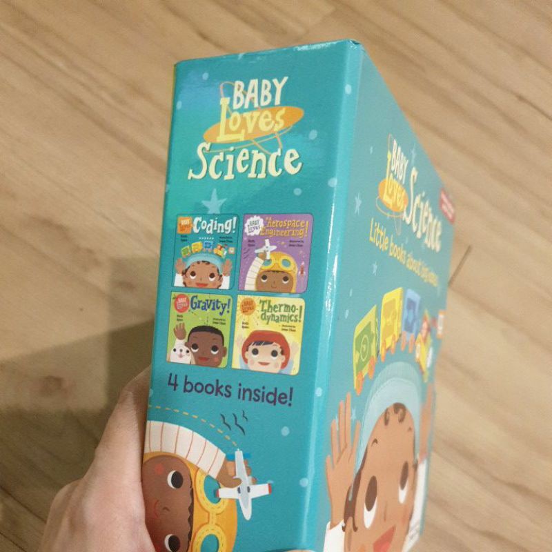 STEM-Baby loves science series (Board Book) | Shopee Malaysia