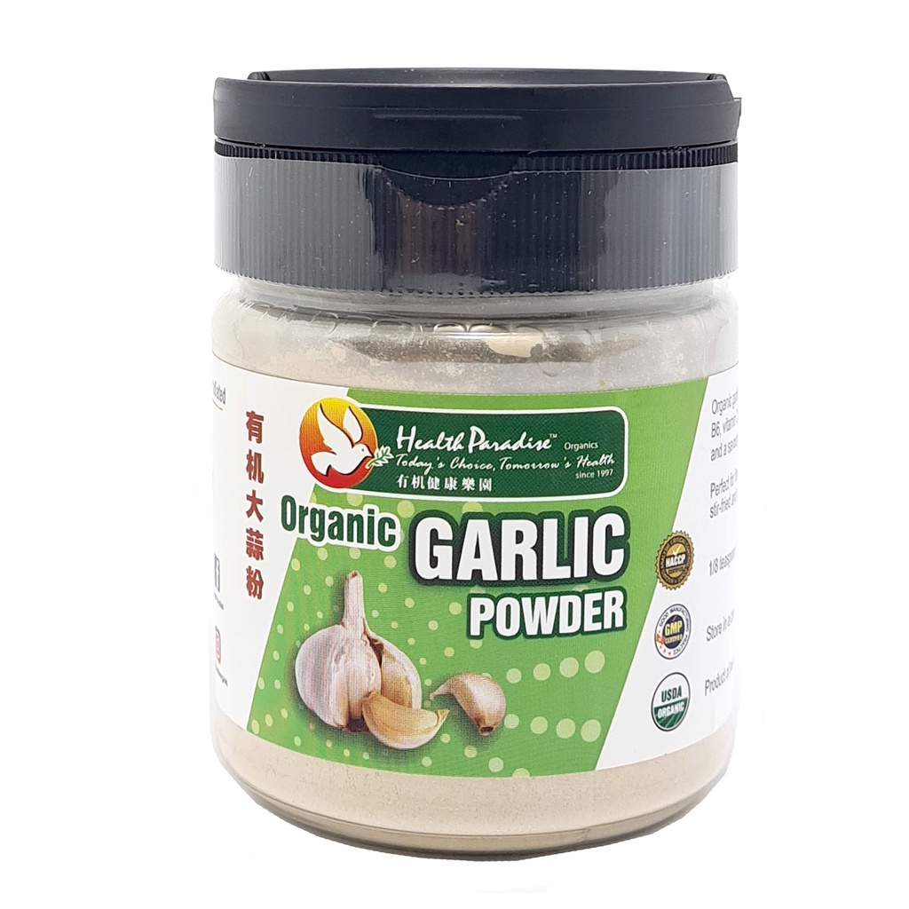 Health Paradise Organic Garlic Powder 100g | Shopee Malaysia