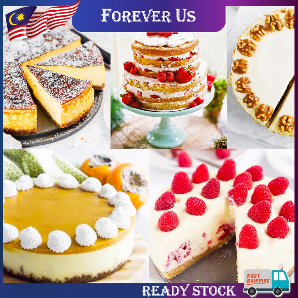 Aluminium Round Deep Cake Bake Mould - 6 / 7 / 8 / 9 /10/11 Inch ...