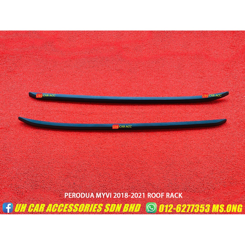 Perodua Myvi 2018-2021 Dummy Roof Rack Rail Roof Bar [READY STOCK ...