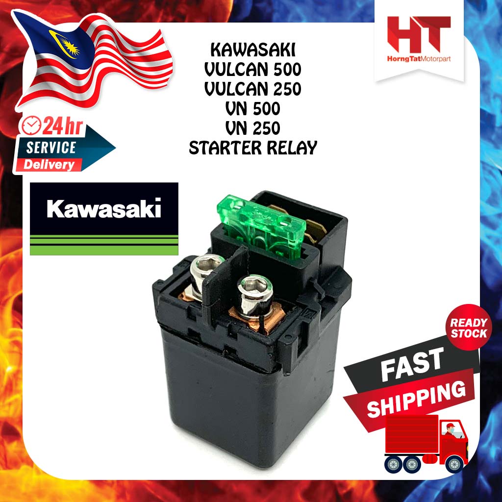 Starter Relay Kawasaki Vulcan 500/Vulcan 250/VN 500/VN 250 | Shopee ...