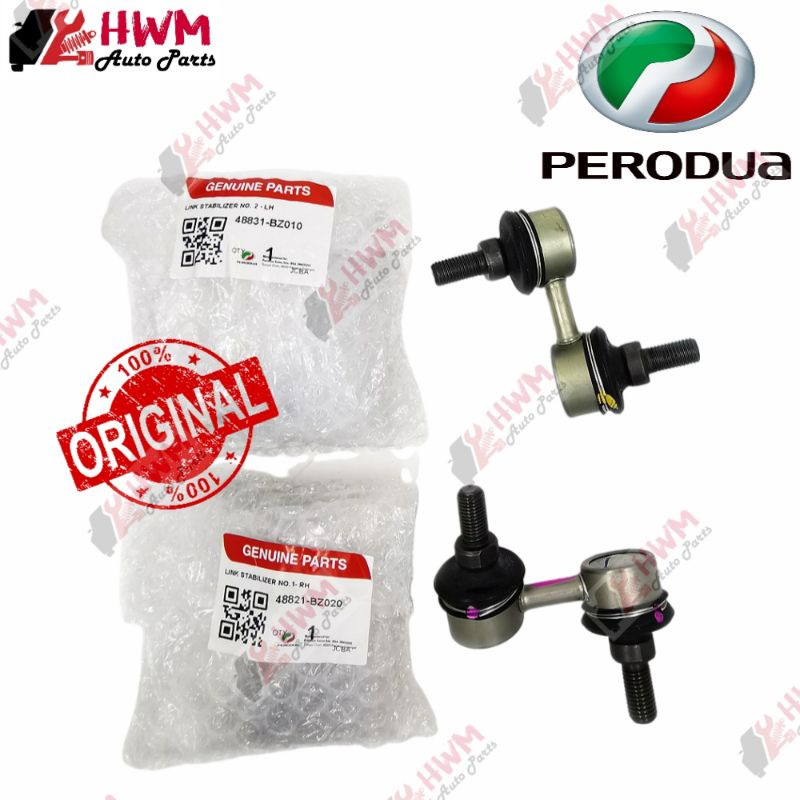 [100% Original] Stabilizer Link / Absorber Link Front Perodua Myvi ...