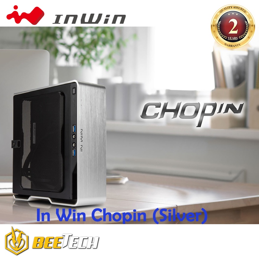 In Win Chopin (Silver)-IW-Chopin-S Mini-ITX Tower Casing | Shopee Malaysia