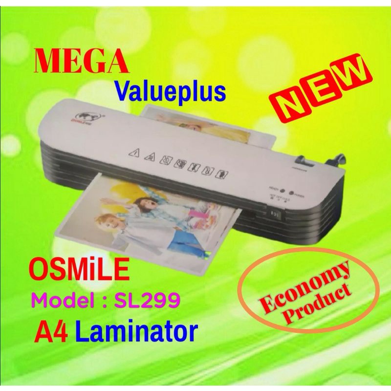 SL299 Laminate A4 / Laminating Machine /A4 Laminator Machine - Anti-Blocking System | Shopee ...