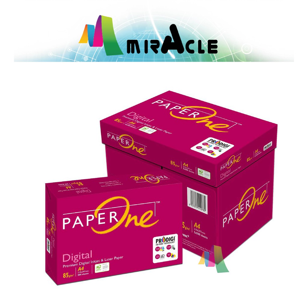 PaperOne A Premium inkjet & diigital Paper - 85gsm (500 Sheets ...