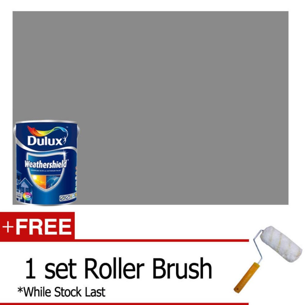 ICI Dulux weathershield- whetstone (dswsc10987 -5 Liter) | Shopee Malaysia