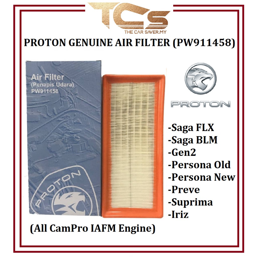 PROTON GENUINE AIR FILTER (PW911458) | Shopee Malaysia