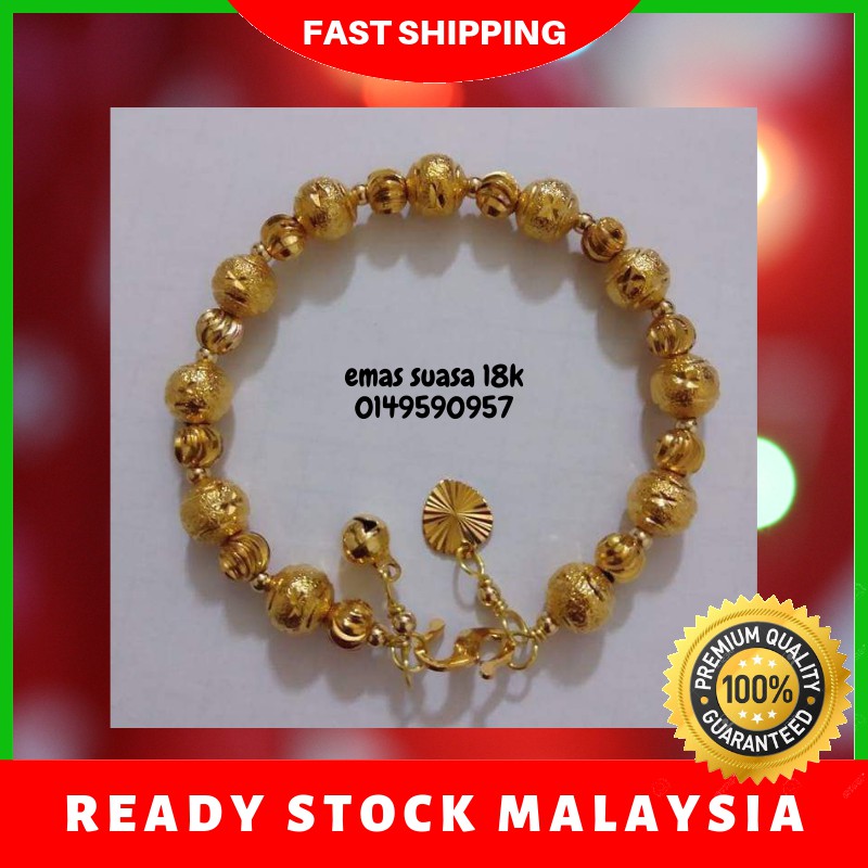 💥ORIGINAL💥EMAS SUASA 18K | Shopee Malaysia