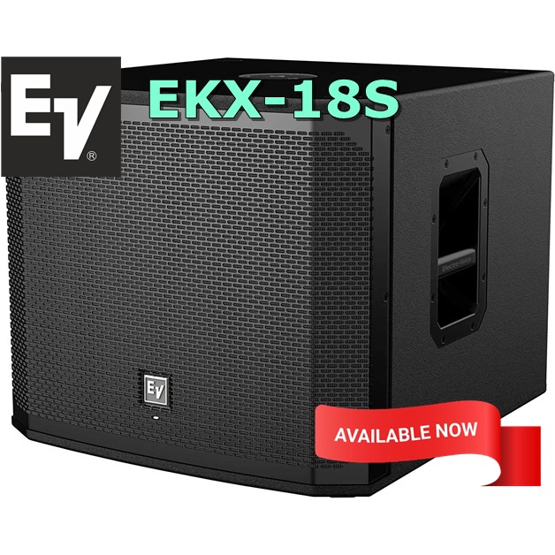 Electro Voice EV EKX-18S Passive 18" Subwoofer Loudspeaker 1600W EKX ...