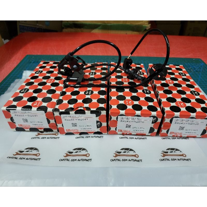 ORI FRONT ABS SENSOR PERODUA ALZA, AXIA (RH) 89542-BZ030, (LH) 89543 ...