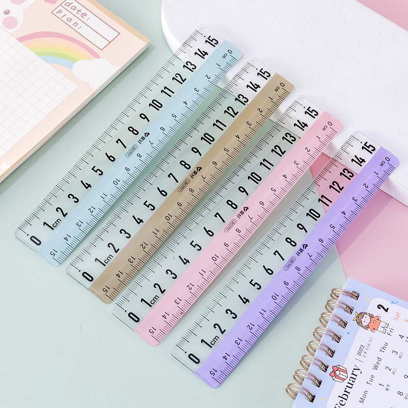 15cm Transparent Ruler Handy For Students / Office Staff | Shopee Malaysia