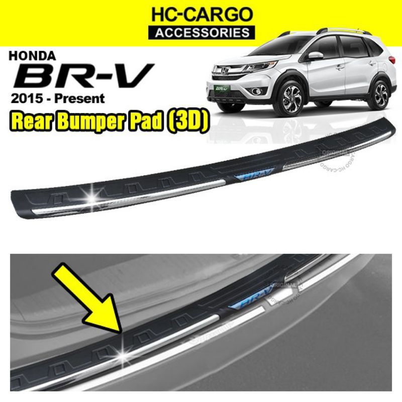 Honda BR-V 2015-2020 Rear Bumper Guard | Shopee Malaysia