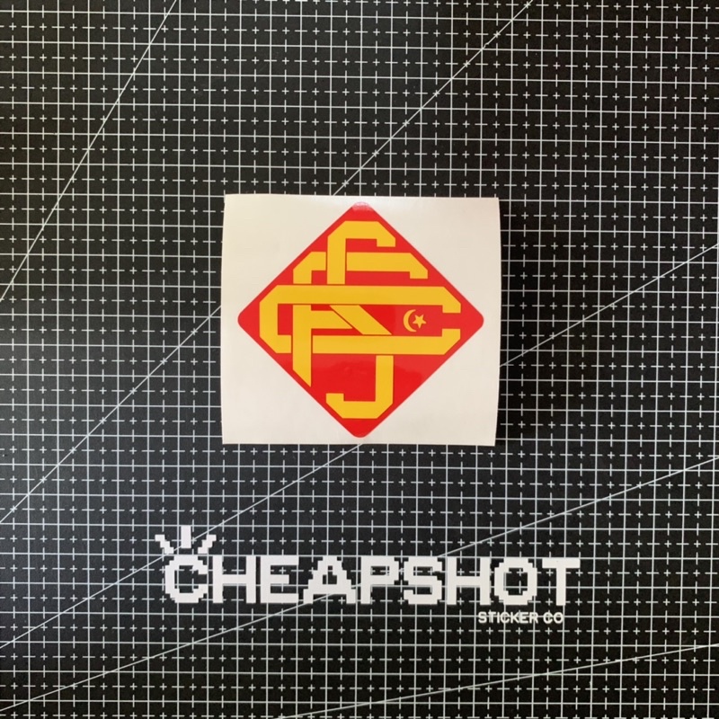 Selangor FC Football Club Malaysia Bola Sticker Cutting / Vinyl Cut ...