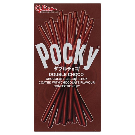 Glico Pocky Double Chocolate Biscuit Stick 39g | Shopee Malaysia