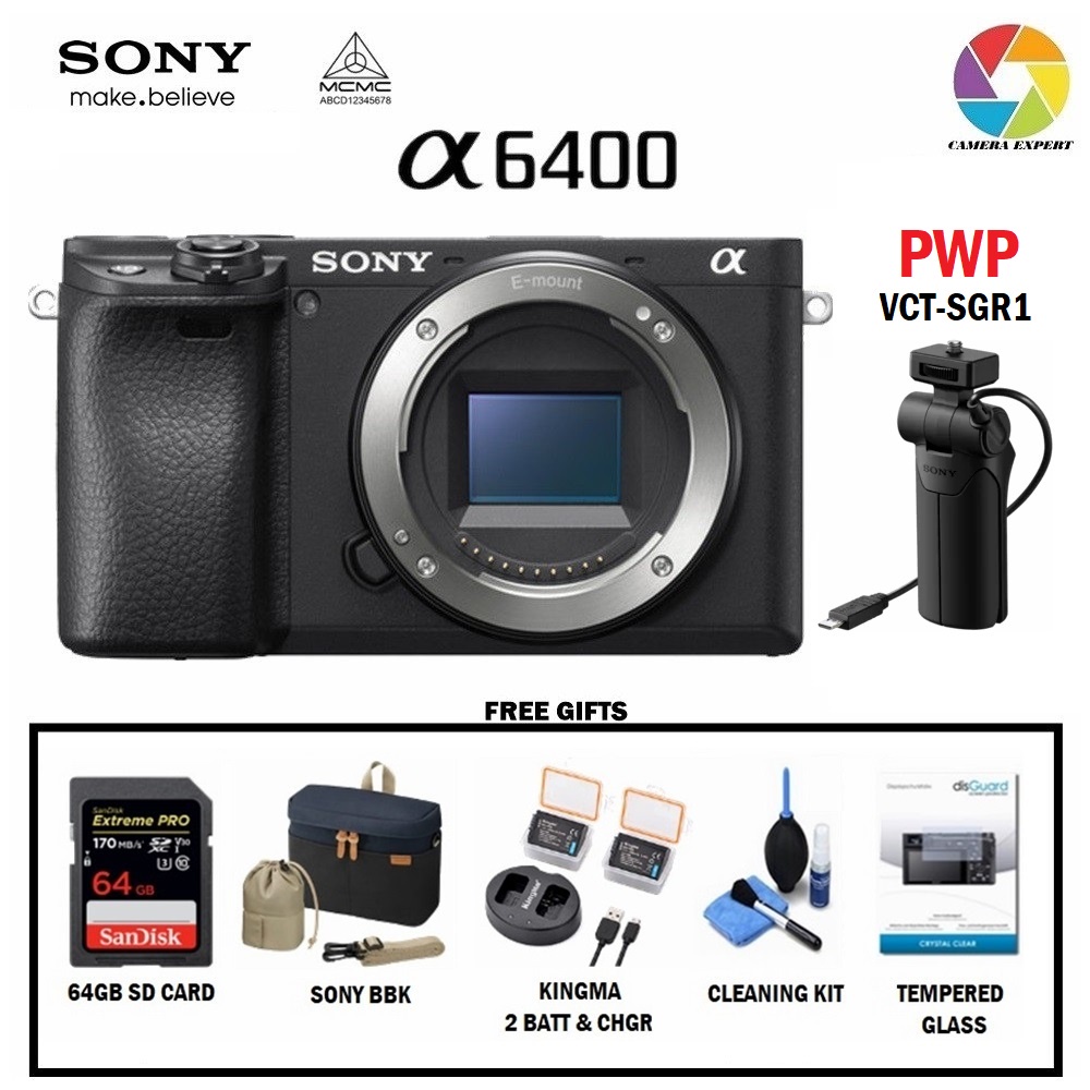 Sony Alpha a6400 Mirrorless Digital Camera (Body Only) | Shopee Malaysia