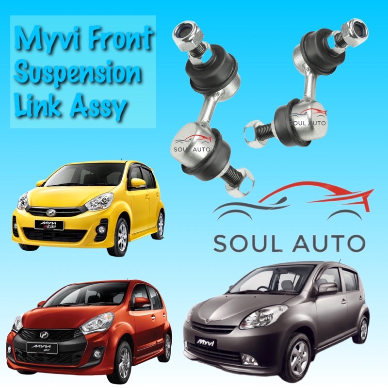 Perodua Myvi Front Suspension Absorber Link ( Left & Right ) | Shopee ...