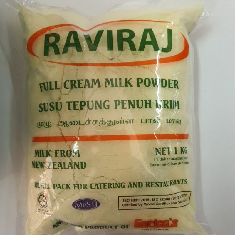 1KG ENRICO's FULL CREAM INSTANT MILK POWDER | Shopee Malaysia
