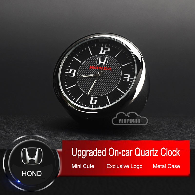Honda Car Mini Digital Luminous Clock Decoration Dashboard Interior ...