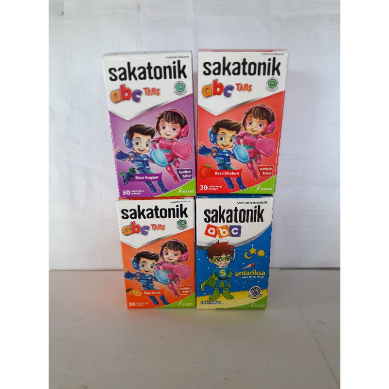 ABC Sakatonic multivitamin contains 30 tablets and all variants ...