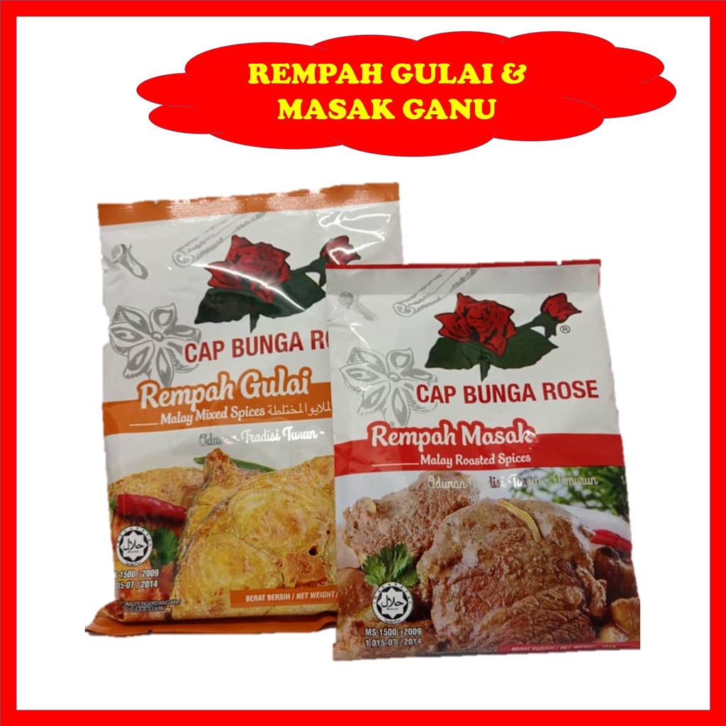 🔥🔥🔥HOT ITEM🔥🔥🔥REMPAH CAP BUNGA ROS ORIGINAL TERENGGANU | Shopee Malaysia