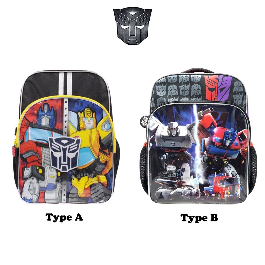 🌟New! Transformers Optimus Prime and Bumblebee Megatron 14" Backpack ...