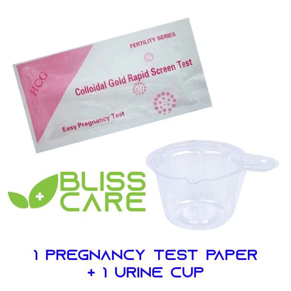 HCG Early Urine Cup Rapid Pregnancy Test Strips Midstream Early ...