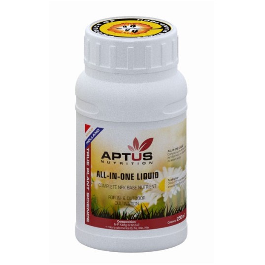 Aptus All In One Liquid 250ml ( NPKMg 6-12-6-2+micro-elements B,Fe, Mo, Mn, Plant Fertilizer ...