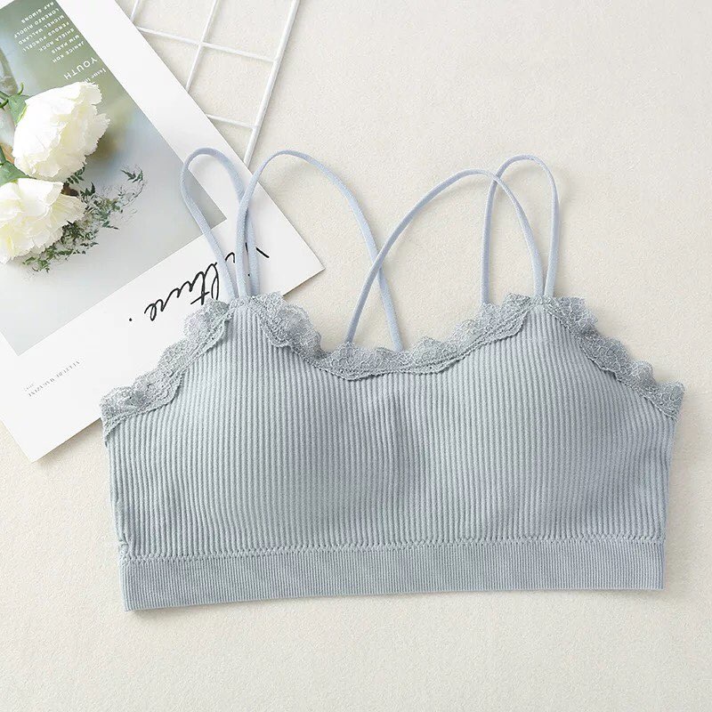 《Mega Deal》Women's Fashion Bra Smooth Material Bra Without Wire Cheap ...