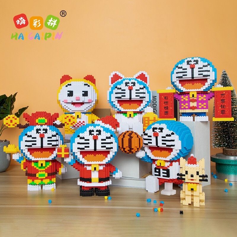 ⚠️现货⚠️ReadyStocks Connection Doraemon Lego toys 串联多款式 小叮当 哆啦A梦 积木 拼装兼容乐 ...