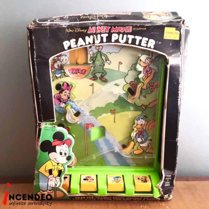 Retro Walt Disney Mickey Mouse and Friends Peanut Putter Game | Shopee ...