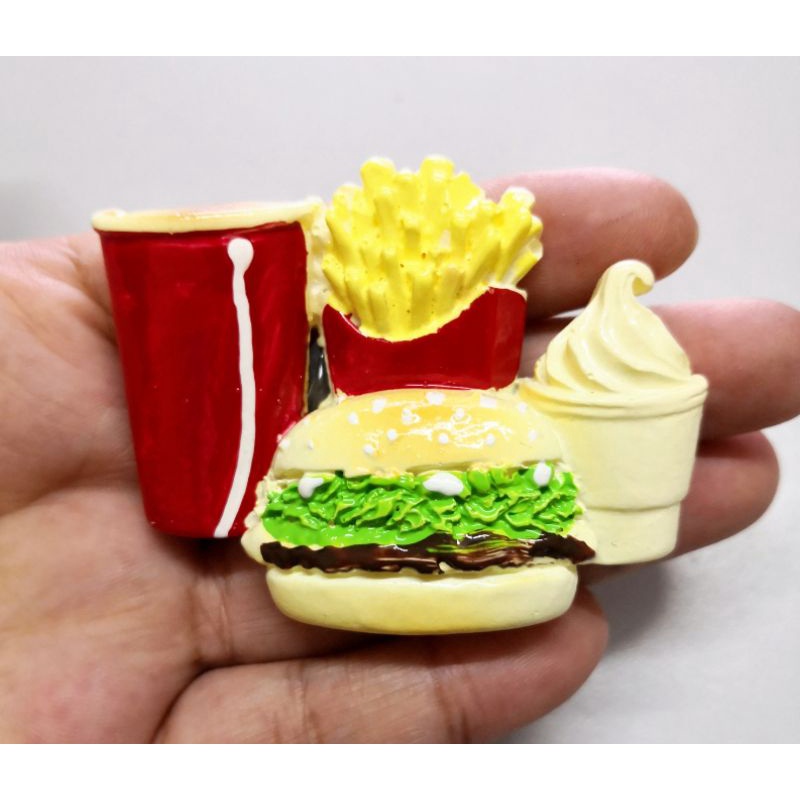 Mc Donald & KFC Fridge Magnet - Available in 6 super cute design ...
