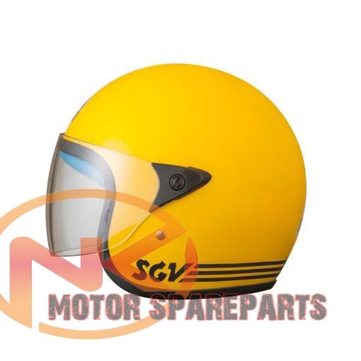 Helmet SGV Kids Visorex /Topi budak (54cm) Red, Blue, green, yellow ...