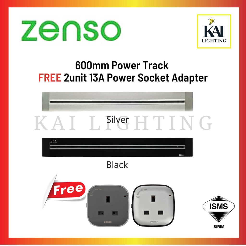 Zenso Z-Line 600mm Power Track / Line / Universal / Usb Socket ...
