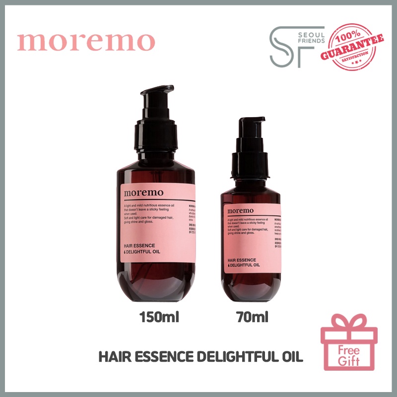 [Moremo] HAIR ESSENCE DELIGHTFUL OIL 70ml / 150ml | Shopee Malaysia
