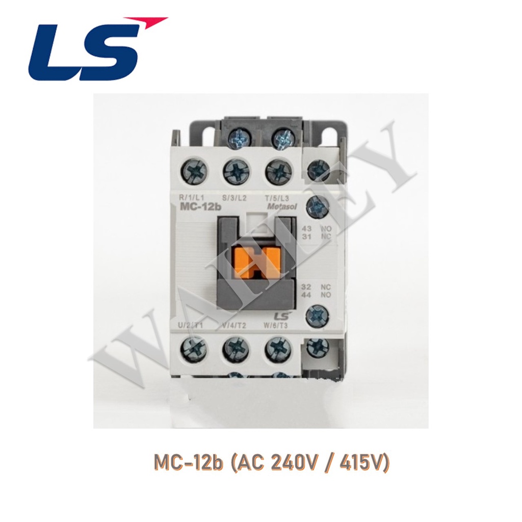 LS Contactor MC(9b / 12b / 18b / 22b / 32a / 40a) METASOL AC 240V/415V Contactor | Shopee Malaysia