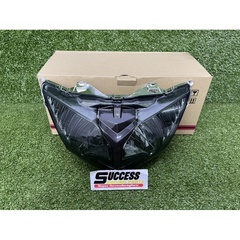 HONDA DASH-2 FI HEAD LAMP ASSY SMOKE VISS | Shopee Malaysia