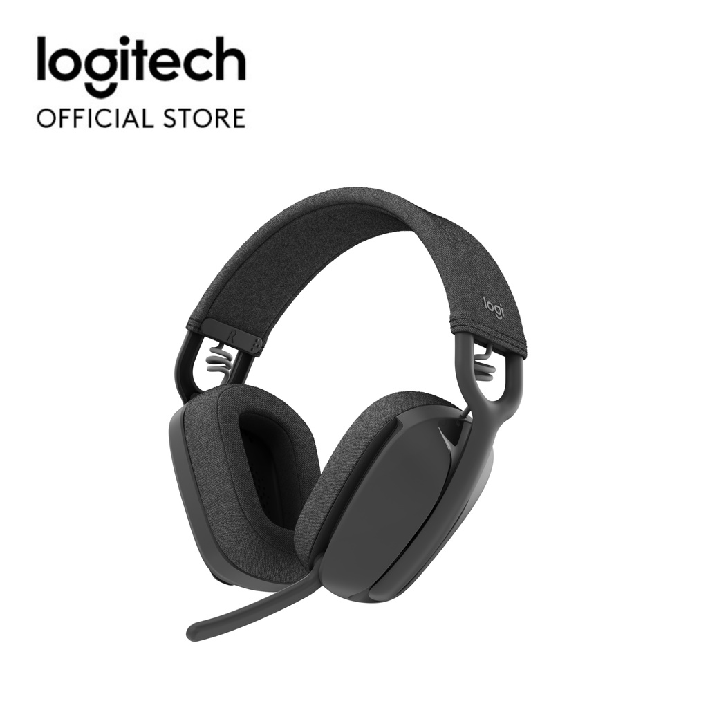 Logitech Zone Vibe 100 Lightweight Wireless Over Ear Headphones with ...