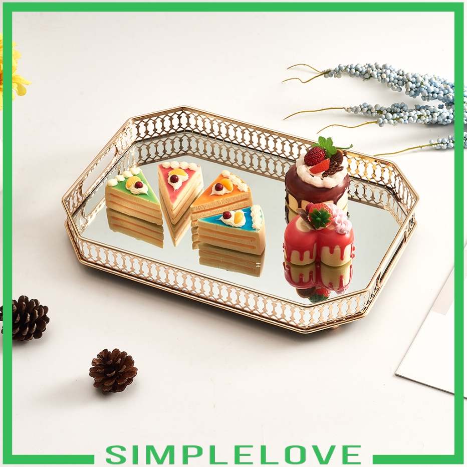 balang kuih raya Serving Tray 35cm Large Decorative Platter for Tea ...