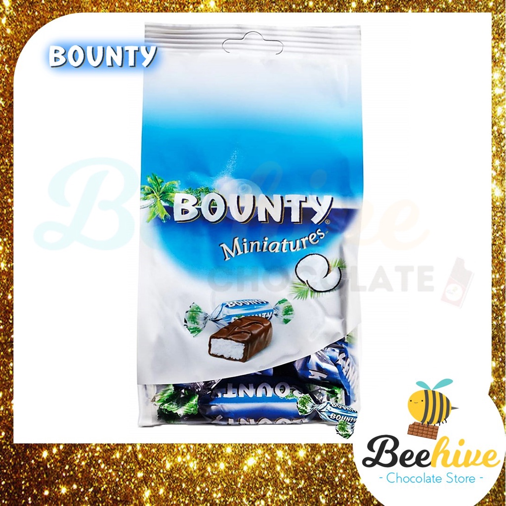 Bounty Chocolate Miniatures 220g (Ice Cold Packs Included) [Exp: 26 Oct ...