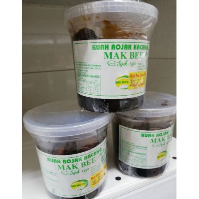 💖 💝 HOMEMADE 💖💝MAK BEE KUAH KACANG ROJAK 200 GRAM 💖 💝 | Shopee Malaysia