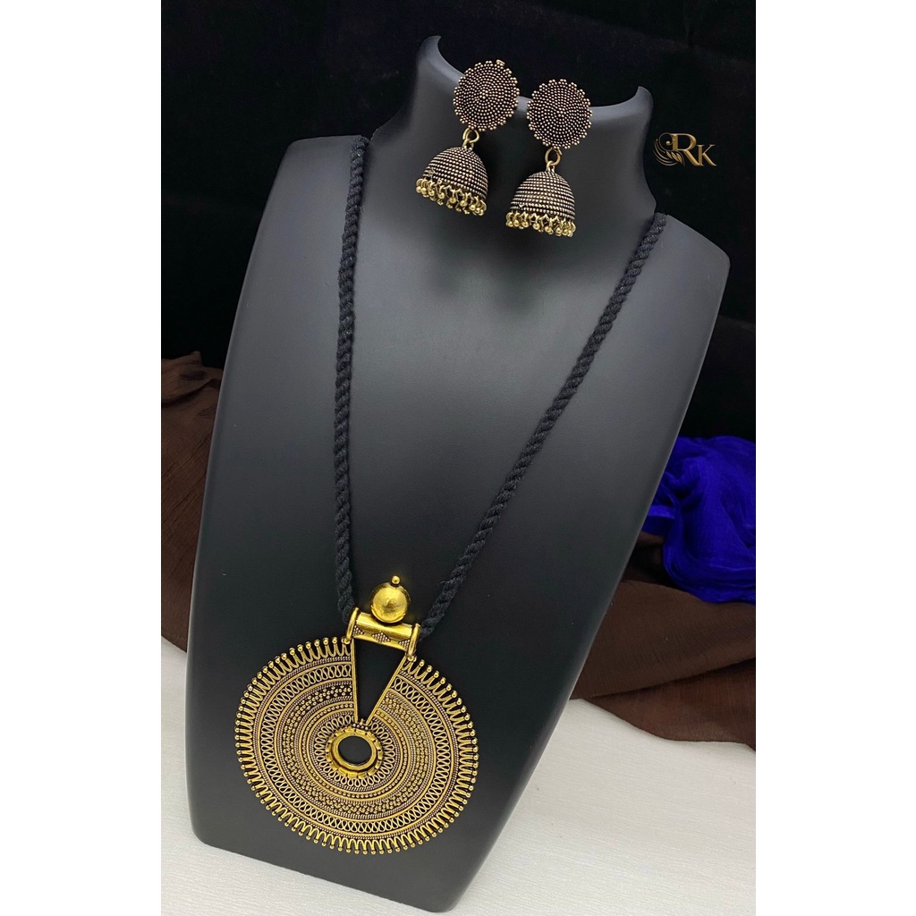 Nayanthara Gold with Dorri Necklace Set ( Ready Stock ) | Shopee Malaysia