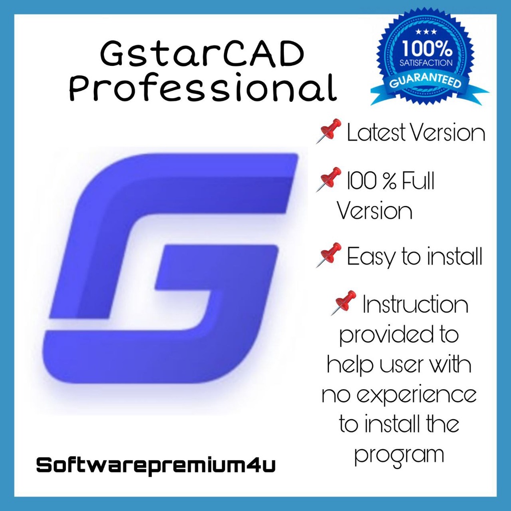 GstarCAD Professional 2025🔥【Latest】🔥 | Shopee Malaysia