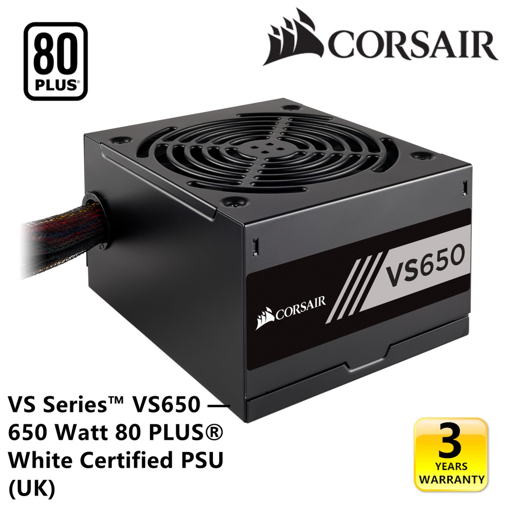 CORSAIR VS650 650W ATX PSU (CP-9020172-UK) | Shopee Malaysia